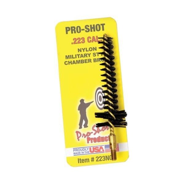Pro-Shot プロショット ブロンズ チャンバーブラシ 223口径(ガン ガンメンテ 掃除 クリーナー 銃身 ライフル サバゲー 狩猟 狩り 実銃 ジャグ)