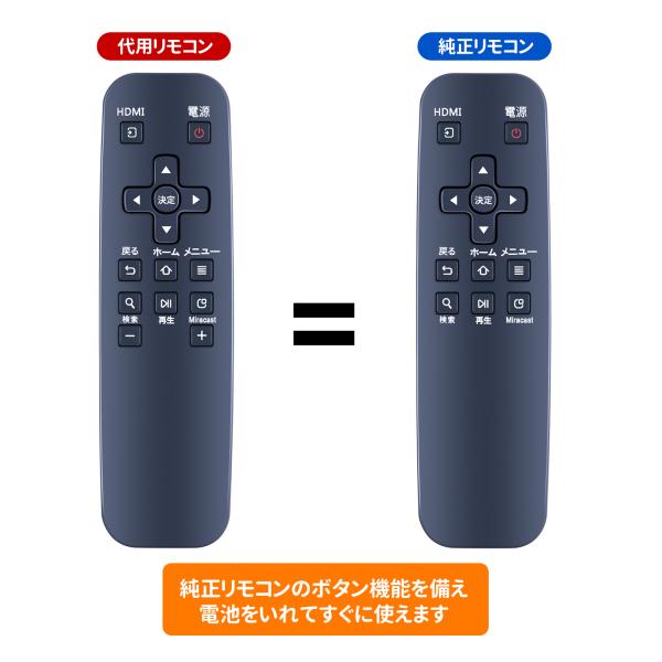 簡易リモコンのご案内本製品は、純正リモコンを紛失した場合や、故障か反応不良による交換用、代替用としてご利用いただけます。電池は含まれていませんので、別途ご用意ください。リモコンの設定方法については、取扱説明書をご確認いただくか、メーカーサポ...
