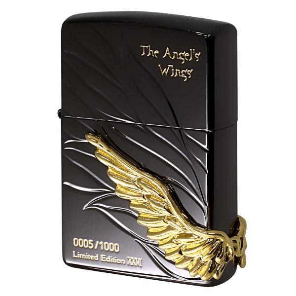 毎年恒例の限定生産「The Angel's Wings Limted Edition」が登場です。今年は、ウイングメタルからさらに羽が生えたような、立体感ある彫刻が施されております。天使が羽を広げ、愛と力をZIPPOに吹き込みます。表、側面...
