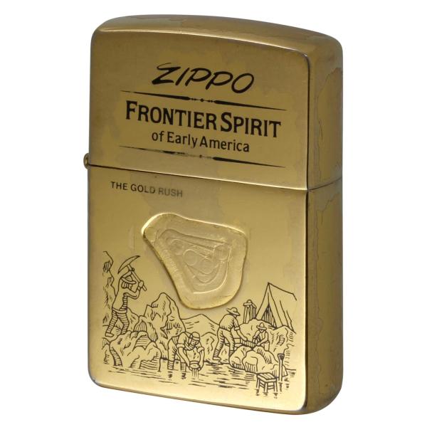 金ピカの仕上げが度肝を抜くゴールドラッシュZIPPO！ゴールドラッシュとはEarly Americaと呼ばれる19世紀のアメリカで、金脈を探し当てて一攫千金を狙う人たちがアメリカ西部に殺到した出来事のことを指します。結果、アメリカ西部地方が...