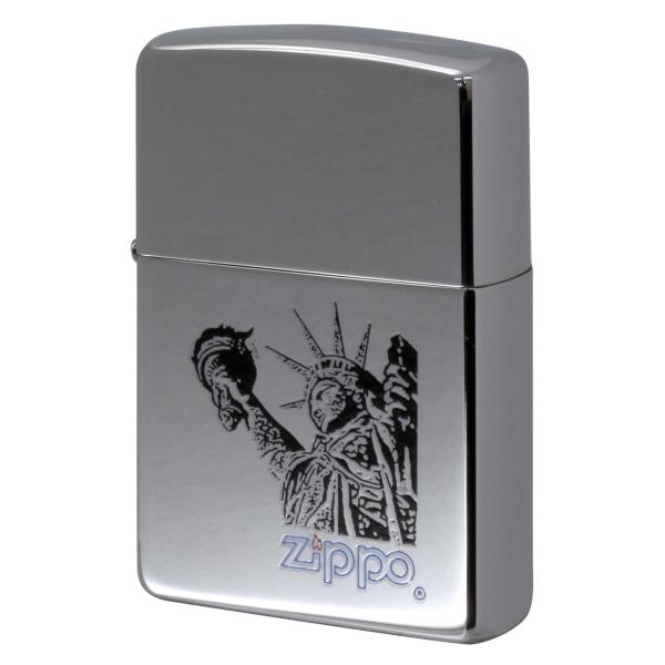 アメリカ合衆国のニューヨーク港内、リバティ島に建つ自由の女神が、デザインされたZIPPO。ハイポリッシュクローム、エッチング、色入れ。コンディション：【やや傷や汚れあり】製造年月：2000年11月製造国：アメリカ合衆国発売国：アメリカ合衆国...