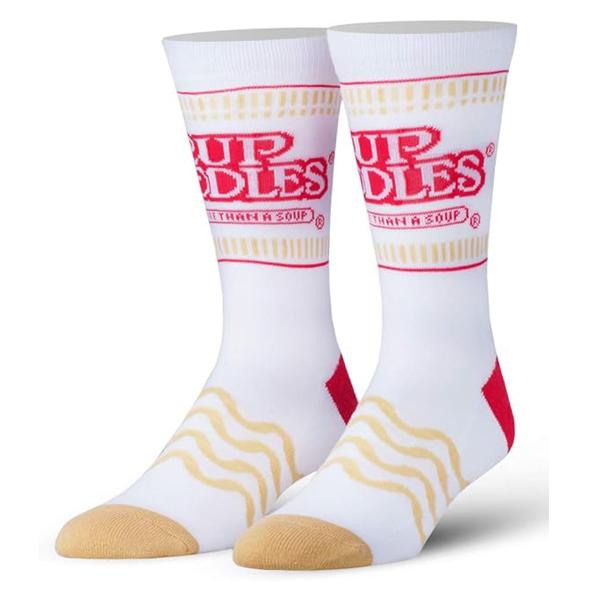 オッドソックス カップヌードル USサイズ 8-12 CUP NOODLES ODD SOX 靴下 メンズサイズ：USサイズ8-12 （日本サイズ・約26−29cm）素材：ポリエステル25％、コットン75％、スパンデックス3％生産：中国ライ...