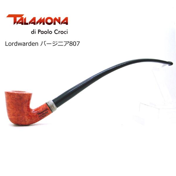 TALAMONA（タラモナ） Lordwardenクール＆ドライスモーキングが可能なマウスピースが長いチャーチワーデンタイプ。シャンクエンドのマーブルのマウントが補強とアクセントを兼ねています。フィルター：なし全長：約 253mm火皿の深さ...