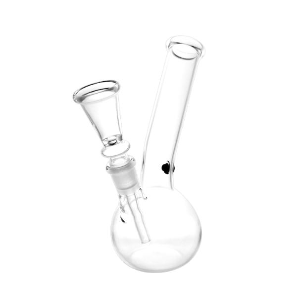 使いやすい高さ約18cmのガラスボング。サイズ：高さ 約180mm / 吸口直径 約32mmジョイント：メス 14mm
