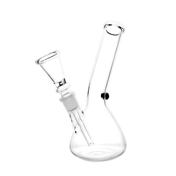 使いやすい高さ約18cmのガラスボング。サイズ：高さ 約180mm / 底面直径 約45mm / 吸口直径 約32mmジョイント：メス 14mm