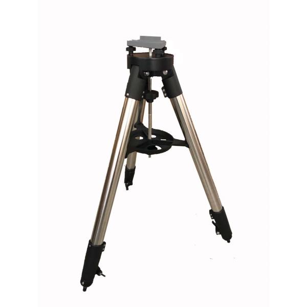 搭載重量が増しても安定感を保つ頑丈な、AZマウントProの専用三脚、カウンターウェイト無し