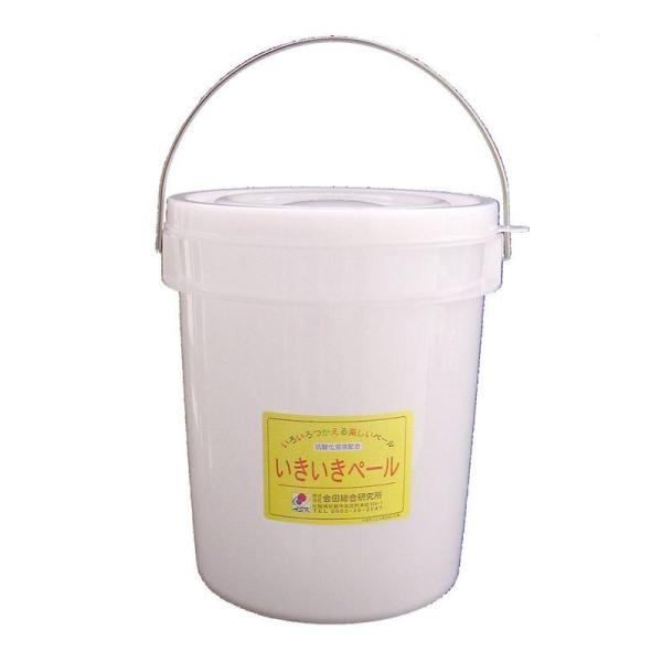 いきいきペールは、生成過程で会田伸一氏の開発した抗酸化溶液という特殊酵素を混入し、腐敗の原因となる酸化を防ぎ、発酵を促進するため、味噌、ヨーグルト、漬物等の発酵食品を作るのに最適です。また、臭いがしないので生ゴミ処理バケツとしても活用できま...