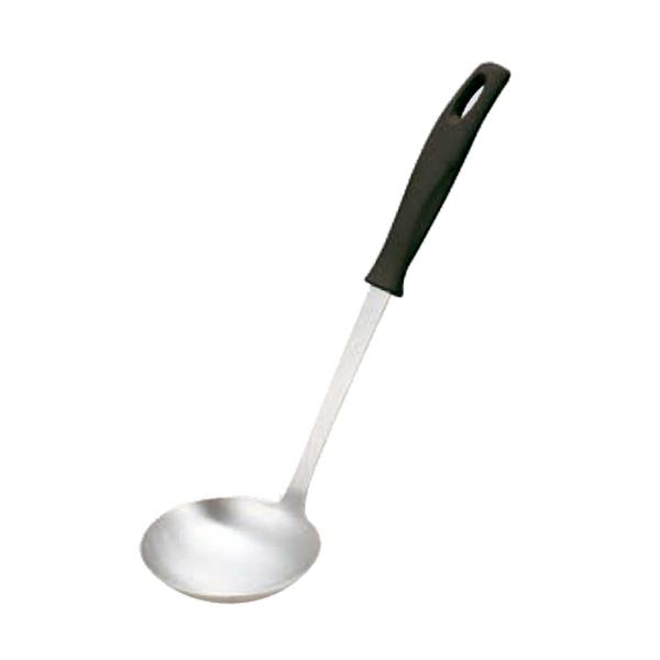 持ちやすいハンドル形状のお玉です。◆ しっかり握れて持ちやすいハンドル形状です。◆ 食器洗浄器、食器乾燥機対応でお手入れ簡単です。◆ 日本製です。・ サイズ（約）　： 295 × 85 × 60 mm・ 材質　： 金属部 / ステンレススチ...