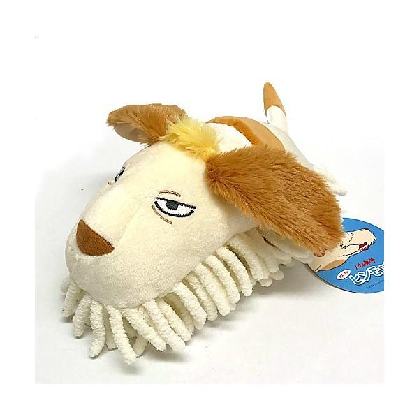 ハウルの動く城に出てくるモップみたいな犬ヒンそのヒンをモップにしちゃいましたよ！飾っておくだけで何だか癒されます。「ひ〜ん」ってしゃがれた声が聞こえてきそうですね♪サイズ：110ｘ110ｘ200ｍｍ素材：ポリエステル100％(C)2004 ...