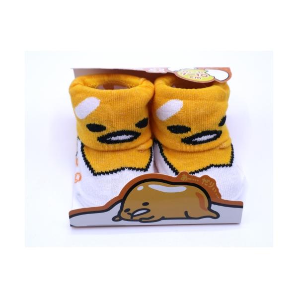 可愛いぐでたまのキャラクターの靴下です。JANコード : 4979073064089商品番号 : DBM408靴下/サンリオ/赤ちゃん