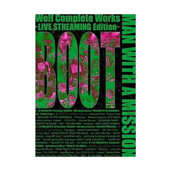 【発売日：2021年09月08日】MAN WITH A MISSION (マンウィズアミッション まんうぃずあみっしょん)2021年9月8日 発売DVD:11.Feel and Think2.Trick or Treat3.WELCOME ...