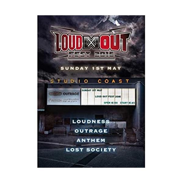 【発売日：2016年09月28日】オムニバス (LOUDNESS、ANTHEM、OUTRAGE、ロスト・ソサエティ)2016年9月28日 発売DVD:11.BRAINDEAD2.HOLLOW EYES3.TERROR HUNGRY4.RIO...