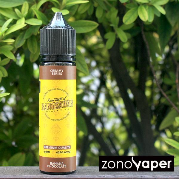 バナナとチョコレート！リキッドの完璧な組み合わせPG/VG 40/60生産国 マレーシア内容量 60ml※0mgニコチン(ニコチンは含んでおりません)