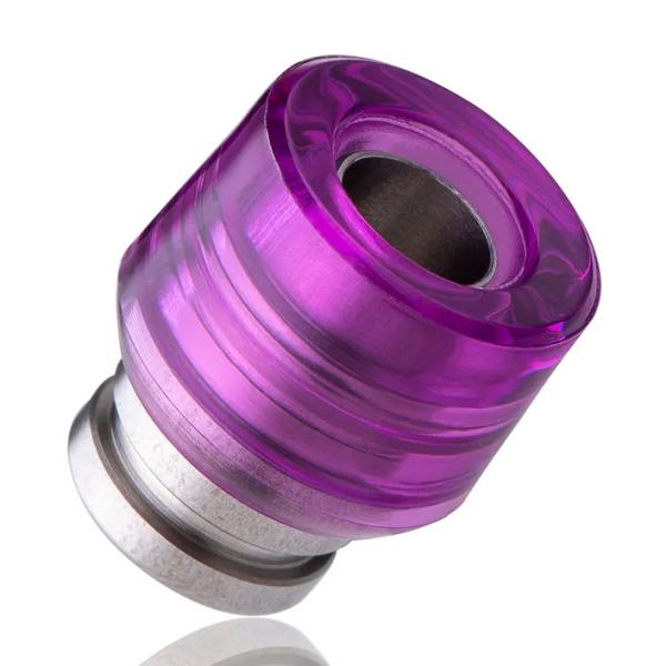510規格のカラーが綺麗なdot Tip XType:510　鍔12mm接続口:約6mmテーパー　内絞り約4mm吸引口：約5mm　咥え口11mm