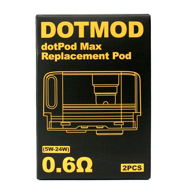 dotModドットモッドDOTPOD MAX 用POD 0.6Ω1箱２個入り