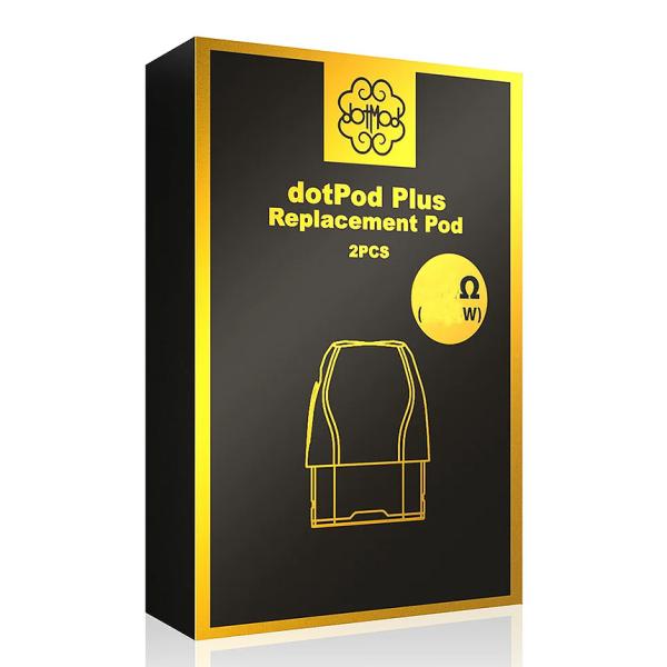 dot POD Plus交換カートリッジ0.4Ω/0.6Ω/0.8Ω/1.0Ω　各2pcs
