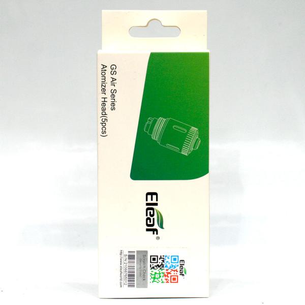 Eleaf のGSシリーズアトマイザー用5個入り替えコイル1箱× Coils（5個）対応アトマイザー機種：GS Series Atomizers