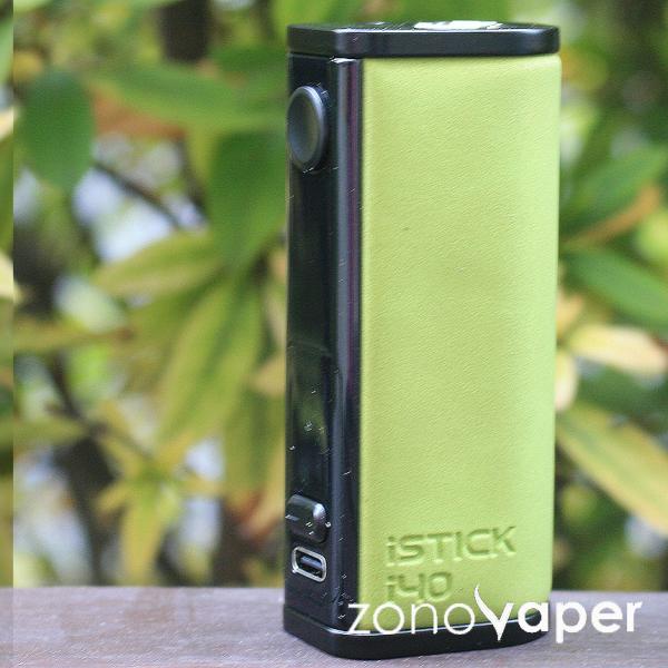 イーリーフ(Eleaf)iStick i40 モッドには、1-40W の出力定格を持つ 2600mAh の巨大なバッテリーが付属しています。革と金属で構成され、繊細さとコンパクトさを兼ね備えています。 OLED スクリーンにはオプションの ...