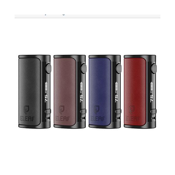 イーリーフ(Eleaf) iStick i75 スタイリッシュなレザー外装のバッテリーは高級感があり、持ち心地も抜群です。 最大75Wの内蔵3000mAhバッテリーとUSB Type-C充電を搭載しており、長時間にわたるベイピングを実現しま...