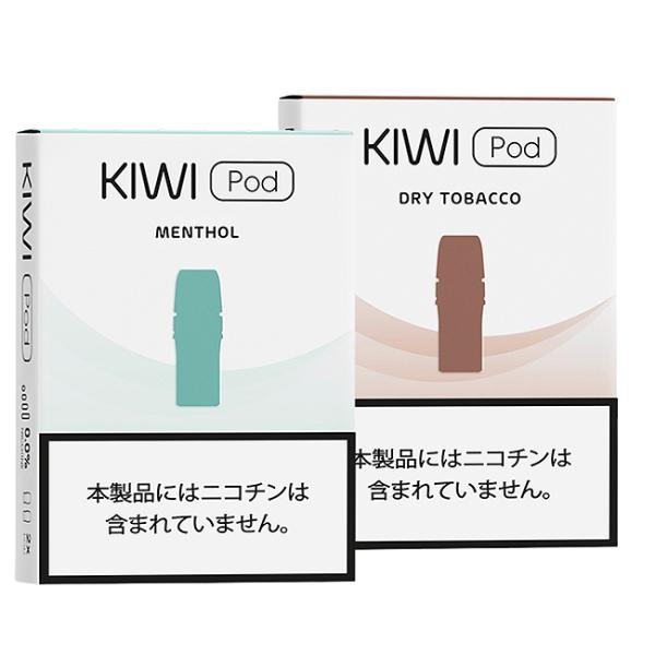 KIWI PEN＆Spark両方に使用可能な”Prefill Pod”となります！フレーバー ：・Dry Tobacco・Menthol製品仕様・POD容量：1.8ml・吸引目安 : 300パフ(1カートリッジ使い切り)　　　　　 : 1カ...