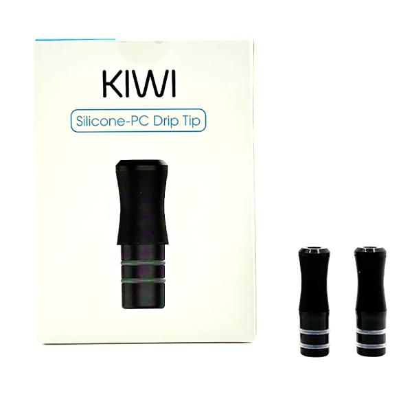 ※本製品は『KIWI Pen』『KIWI Spark』どちらでもご利用いただけます。『KIWI Spark』付属の樹脂製ドリップチップです。樹脂性ドリップチップの土台を柔らかいシリコンで包んだ構造となっており、加え心地が良くなっています。カ...
