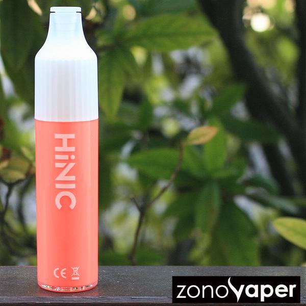 HiLIQ HiNIC 使い捨てシーシャ PODポッドタイプニコチン・タール0％　およそ3〜600回（吸い方によって異なります）吸引 (使い捨てタイプ/焦げた味がしたり液漏れしたら)・イチゴシェイク豊かないちごの甘さと果実の香り、滑らかなミ...