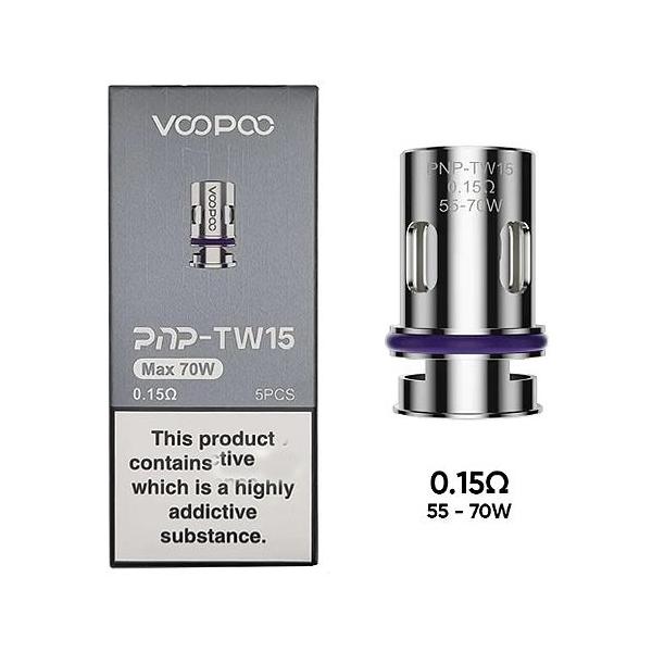 VOOPOO 対応機種一覧　DRGA H80S, DRAG X PnP-X Kit, DRAG X, ARGUS Pro[内容]1箱/コイル5個入り