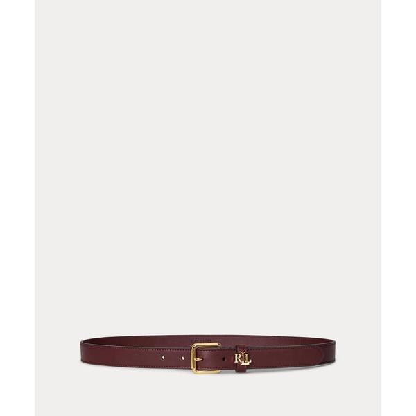ZOZO問い合わせ番号:101018950ショップ:LAUREN RALPH LAUREN，ローレン ラルフ ローレンブランド:LAUREN RALPH LAUREN，ローレン ラルフ ローレン商品名:ロゴキーパー レザー スキニー ベルト...