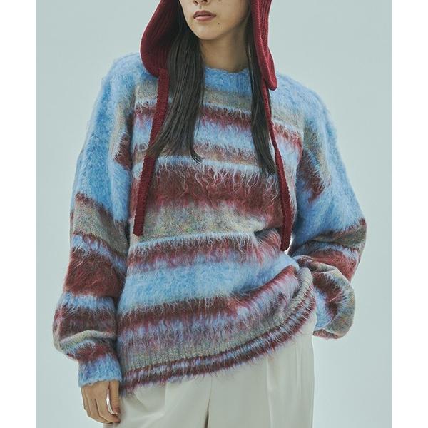 『セール実施中』ZOZO問い合わせ番号:101020318ショップ:ROSE BUD，ローズバッドブランド:ROSE BUD，ローズバッド商品名:STRIPE KNIT TOPカテゴリ:トップス>ニット/セーターブランド品番:2022...