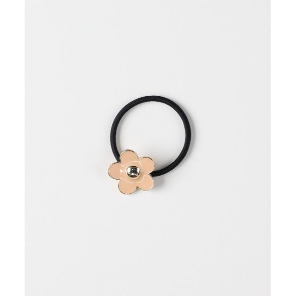 『タイムセール実施中』ZOZO問い合わせ番号:101020809ショップ:Right-on，ライトオンブランド:Right-on，ライトオン商品名:【Right-on Basic】フラワーモチーフヘアゴム (エナメル光沢 / シンプルデザイ...