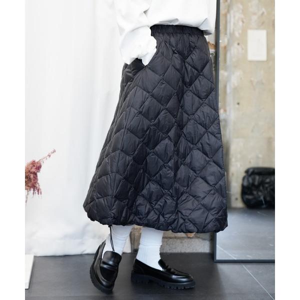 ZOZO問い合わせ番号:101020912ショップ:C.E.L.STORE，セルストアブランド:TAION，タイオン商品名:TAION / タイオン CITY DOWN SKIRT (TAION-W151SKCI) レディース シティ ダウ...