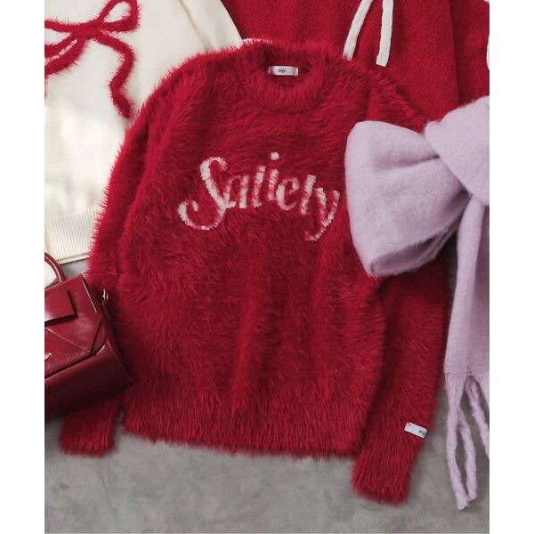 『タイムセール実施中』ZOZO問い合わせ番号:101020997ショップ:F.O.Online Store，エフオーオンラインストアブランド:algy，アルジー商品名:ロゴジャガードシャギーニットカテゴリ:トップス>ニット/セーターブ...