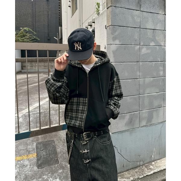 『セール実施中』ZOZO問い合わせ番号:101021127ショップ:kutir，クティールブランド:kutir，クティール商品名:ASSORTED DOCKING ZIP PARKA／アソートドッキングジップパーカーカテゴリ:トップス&gt...