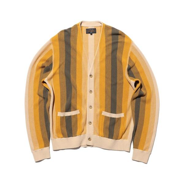 ZOZO問い合わせ番号:101021202ショップ:BEAMS MEN，ビームス メンブランド:BEAMS PLUS，ビームスプラス商品名:Cardigan Multi Stripeカテゴリ:トップス>カーディガン/ボレロブランド品番...