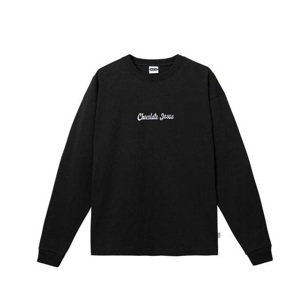 ZOZO問い合わせ番号:101021348ショップ:Chocolate Jesus，チョコレート ジーザスブランド:Chocolate Jesus ，チョコレートジーザス 商品名:EMB OG LOGO LS TEEカテゴリ:トップス&gt...