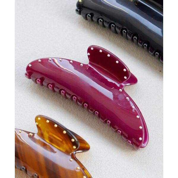 『タイムセール実施中』ZOZO問い合わせ番号:101029658ショップ:Kastane，カスタネブランド:Kastane，カスタネ商品名:【fiw.】スタッズヘアバンスクリップカテゴリ:ヘアアクセサリー>バレッタ/ヘアクリップブラン...