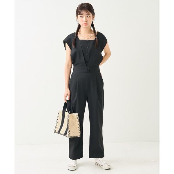 『タイムセール実施中』参考価格：8，965円発売時期：2023年04月コンディション：B（目立つ使用感なし）使用感が少ない、または気にならないアイテム内側：汚れ参考商品名：UVカット リネンライク フレンチスリーブサロペット参考品番：114...