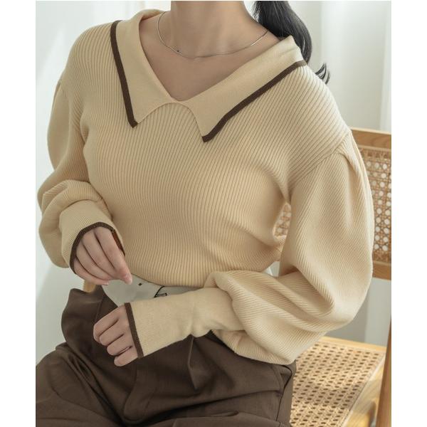 『セール実施中』参考価格：3，995円発売時期：2022年12月コンディション：A（使用感なし）数回使用した程度で使用感が感じられないアイテム参考商品名：リンガーポロニット／【WEB/EC限定商品】参考品番：178998【商品に関する注意事...