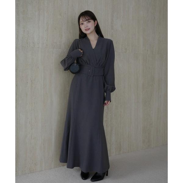 ZOZO問い合わせ番号:101060115ショップ:anuans，アニュアンスブランド:anuans，アニュアンス商品名:【ZOZO限定カラー】ノーカラーナローワンピースカテゴリ:ワンピース/ドレス>ワンピースブランド品番:15256...