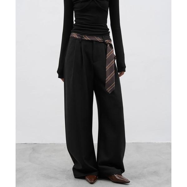 『タイムセール実施中』ZOZO問い合わせ番号:101060173ショップ:chuclla，チュクラブランド:EIGHTHMONTH，エイスマンス，Fano Studios，ファノ ストゥディオズ商品名:タイベルト ワイドトラウザー EM25...