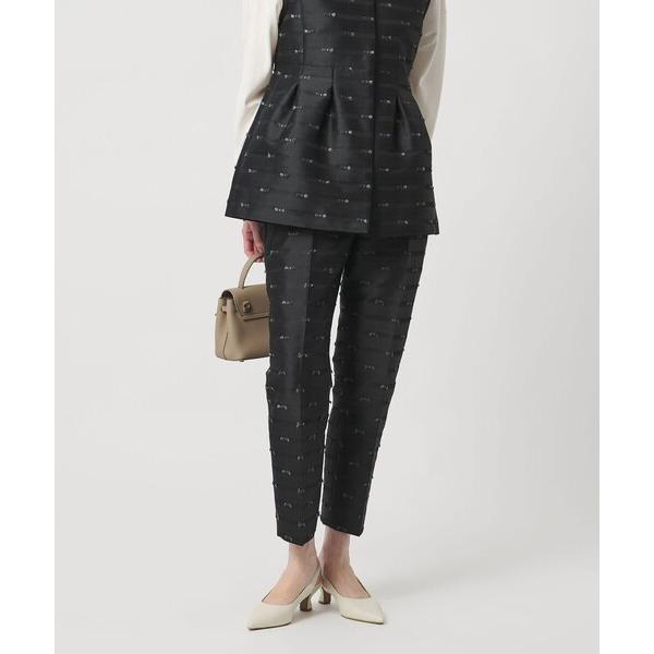 『タイムセール実施中』ZOZO問い合わせ番号:101060210ショップ:UNITED ARROWS，ユナイテッドアローズブランド:UNITED ARROWS，ユナイテッドアローズ商品名:リボン カットジャガード パンツカテゴリ:パンツ&g...