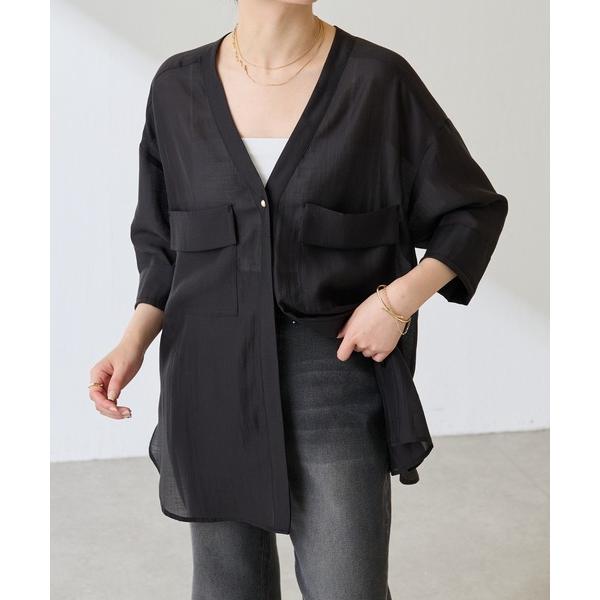 『タイムセール実施中』参考価格：11，000円発売時期：2025年07月コンディション：A（使用感なし）数回使用した程度で使用感が感じられないアイテム参考商品名：ヴィンテージライクVネックオーバーシアーシャツ/WEB限定カラー展開参考品番：...