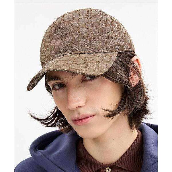 ZOZO問い合わせ番号:101090276ショップ:COACH，コーチブランド:COACH，コーチ商品名:シグネチャー ジャカード ベースボール ハットカテゴリ:帽子>キャップブランド品番:CCN92 TN2素材:ポリエステル、コット...