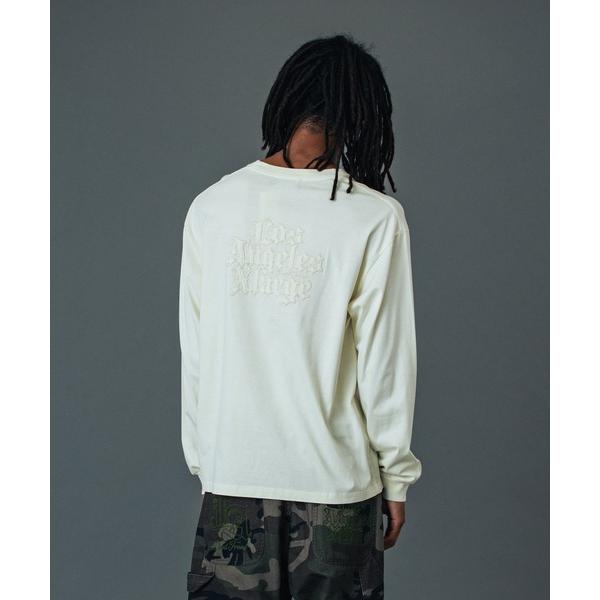 ZOZO問い合わせ番号:101090728ショップ:XLARGE，エクストララージブランド:XLARGE，エクストララージ商品名:PATCHED OLD ENGLISH L/S TEEカテゴリ:トップス>Tシャツ/カットソーブランド品...