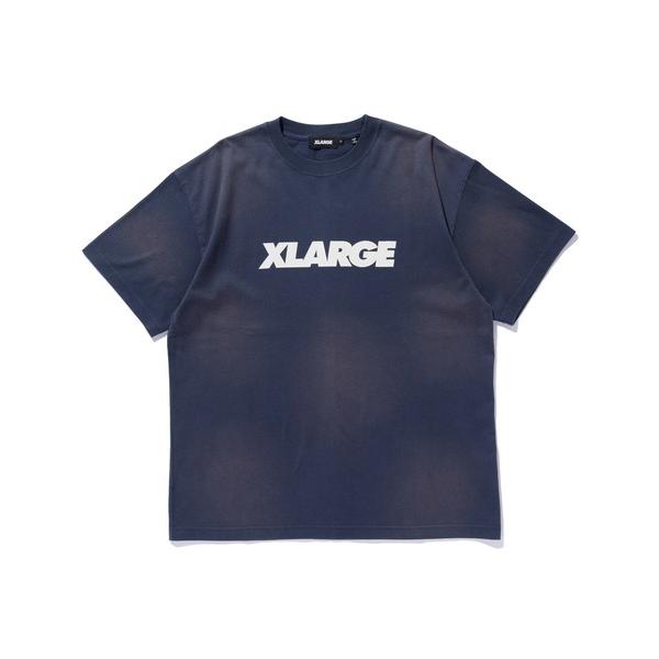 ZOZO問い合わせ番号:101090730ショップ:XLARGE，エクストララージブランド:XLARGE，エクストララージ商品名:DISCHARGE PRINTED STANDARD LOGO S/S TEEカテゴリ:トップス>Tシャ...