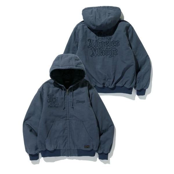 『セール実施中』ZOZO問い合わせ番号:101090743ショップ:XLARGE，エクストララージブランド:XLARGE，エクストララージ商品名:PATCHED OLD ENGLISH HOODED WORK JACKETカテゴリ:ジャケッ...