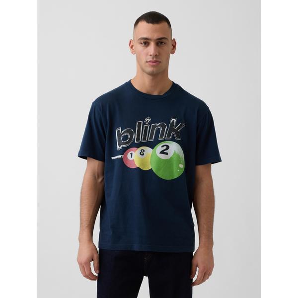 『タイムセール実施中』ZOZO問い合わせ番号:101091207ショップ:GAP，ギャップブランド:GAP，ギャップ商品名:◆Blink 182 リラックスフィット グラフィックTシャツカテゴリ:トップス>Tシャツ/カットソーブランド...