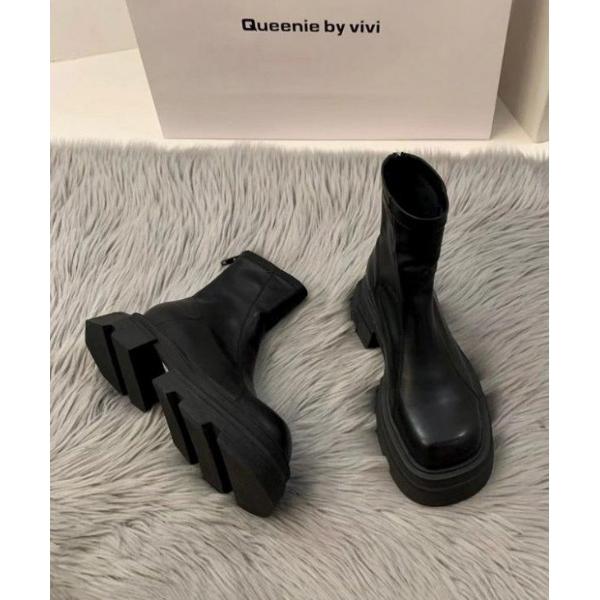 『セール実施中』ZOZO問い合わせ番号:101091519ショップ:SUGAR BISKET，シュガービスケットブランド:lesperance，レスぺランス商品名:バックジップ トラックソール ショートブーツカテゴリ:シューズ>ブーツ...