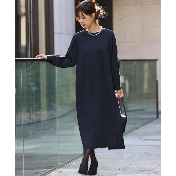 ZOZO問い合わせ番号:101091768ショップ:RIVER FIELD &amp; Co.，リバーフィールド　アンド　コーブランド:Flolia，フロリア商品名:【喪服・礼服】フォーマルワンピース 長袖 Aライン ロング丈 セレモニー ...