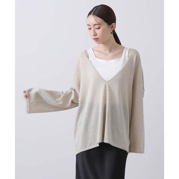 『タイムセール実施中』参考価格：10，780円発売時期：2024年03月コンディション：A（使用感なし）数回使用した程度で使用感が感じられないアイテム参考商品名：ＬｉＣｏ深Ｖネックニット参考品番：OE465387019【商品に関する注意事項...